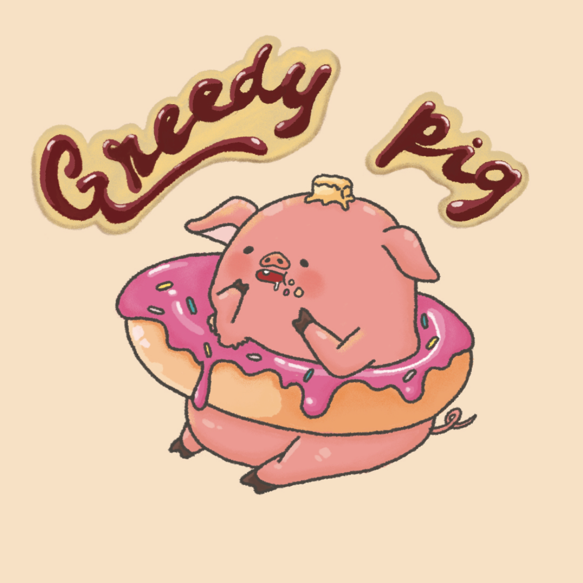greedy_pig_ | Instagram, Facebook | Portaly